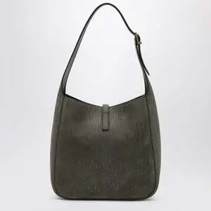 Saint Laurent Le 5 À 7 Soft Micro Nubuck Leather Bag - Gray