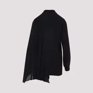 Balenciaga Silk Scarf Blouse