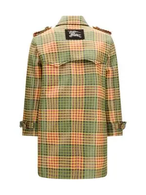 Burberry Summerside Check Trench Coat - Multicolor