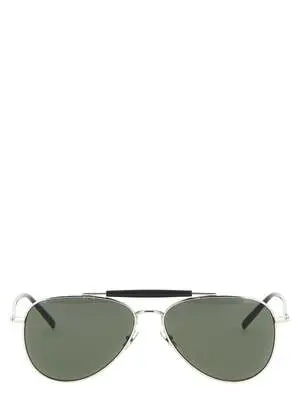 Saint Laurent Aviator Sunglasses - Silver