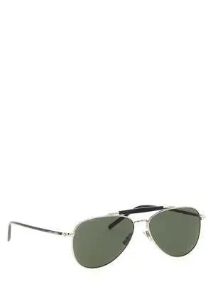 Saint Laurent Aviator Sunglasses - Silver
