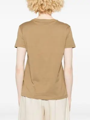 Max Mara Logo Cotton T-shirt - Multicolor