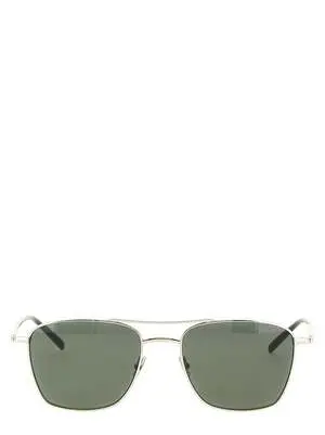 Saint Laurent SAINT LAURENT Metal Frame Sunglasses Silver