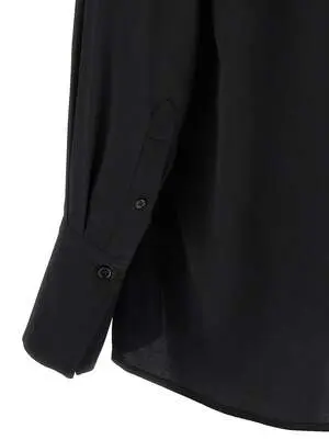 Victoria Beckham Gather Detail Tie Silk Blouse