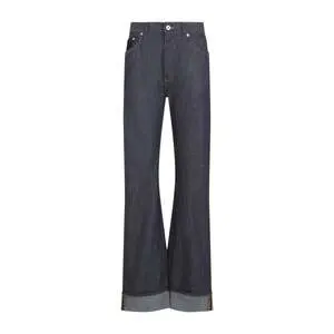 Bottega Veneta Intrecciato Pocket Jeans - Blue