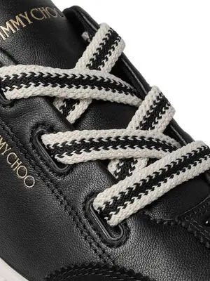 JIMMY CHOO Diamond Light Leather Sneakers - Multicolor