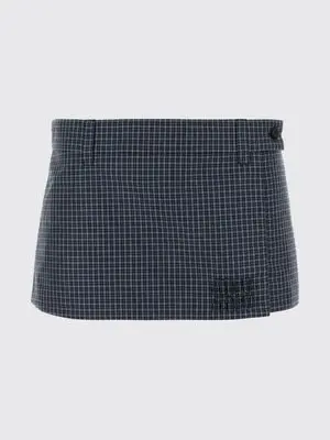 Miu Miu Checked Skirt