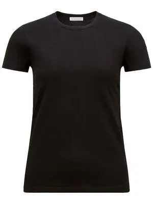 MONCLER Moncler Logo Patch Cotton Jersey T-Shirt