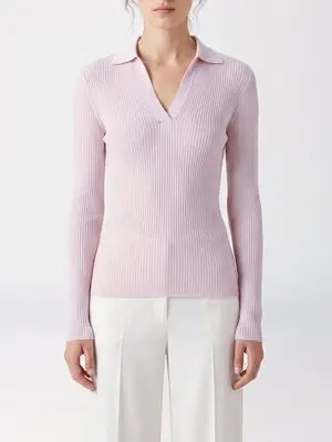 Max Mara Cashmere Crew Neck Sweater - Pink