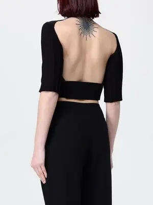 Max Mara Ribbed Cropped Pullover