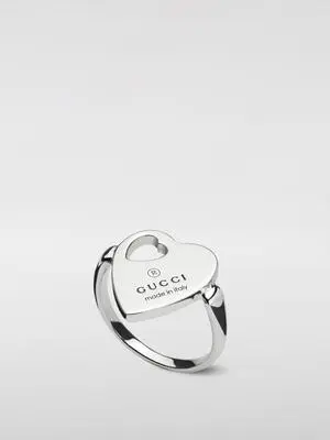 Gucci Heart Ring - Silver