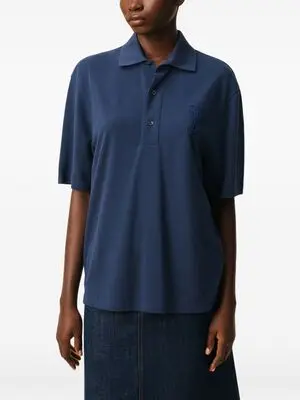 AMI Paris De Coeur Cotton Polo Shirt - Multicolor