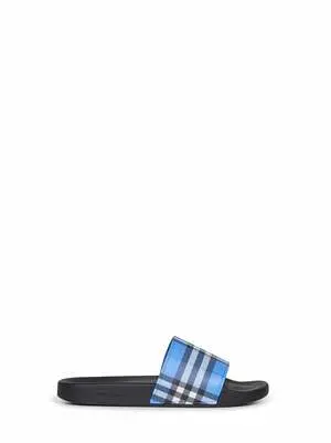 Burberry Rubber Check Slides