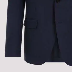 Zegna Oasi Navy Linen Jacket - Blue