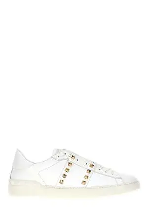 Valentino Garavani Studded Leather Sneakers - Multicolor
