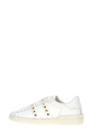 Valentino Garavani Studded Leather Sneakers - Multicolor