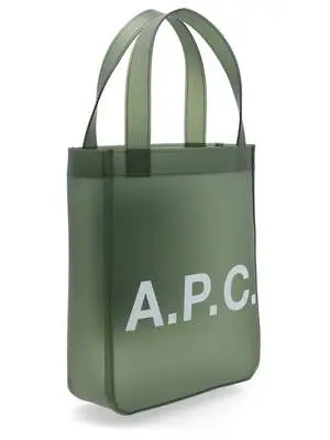 A.p.c. Small Lou Tote Bag - Green