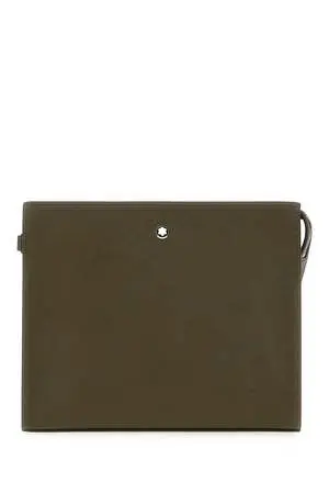 Montblanc Textured Leather Clutch - Multicolor