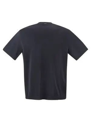 Herno Cotton Jersey T-shirt - Blue