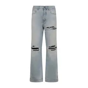 Amiri Mx1 Straight Flare Jeans - Blue