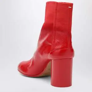 MAISON MARGIELA Patent Leather Tabi Ankle Boots