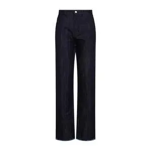 Victoria Beckham Raw Edge Hem Jeans For Women