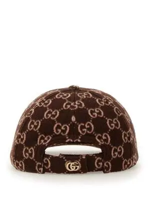 Gucci Gg Wool Baseball Hat