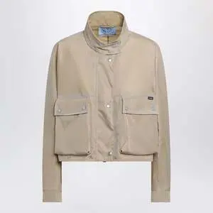 Prada Short Re-nylon Raincoat