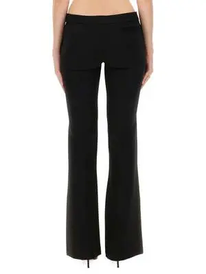 Moschino Crepe Tailored Flare Trousers