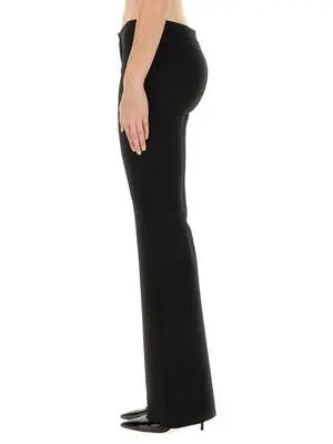 Moschino Crepe Tailored Flare Trousers