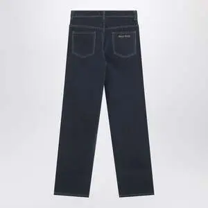 Miu Miu Denim Pants - Multicolor
