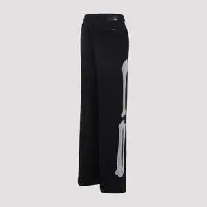 Amiri Bones Oversized Sweatpants - Black