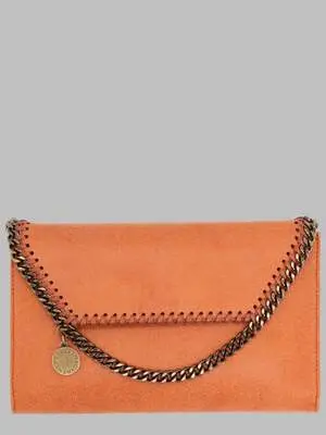 Stella McCartney Stella McCartney Falabella Mini Bag With Chain Strap Orange