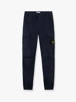 Stone Island Organic Cotton Cargo Trousers - Multicolor