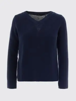 Max Mara V-neck Cotton Sweater - Blue
