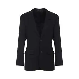 Balenciaga Tailored Jacket - Black