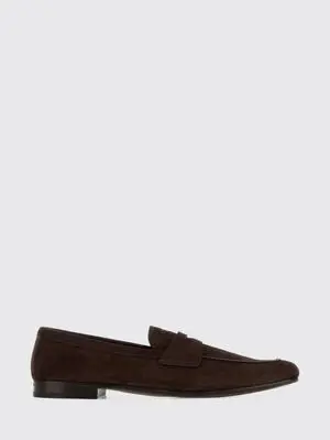 Prada Calf Leather Loafers - Brown