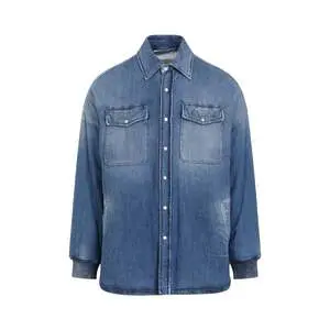 Alexander Mcqueen Logo Overshirts For Men