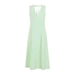 Bottega Veneta Compact Cotton Midi Dress - Green