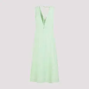 Bottega Veneta Compact Cotton Midi Dress
