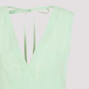 Bottega Veneta Compact Cotton Midi Dress