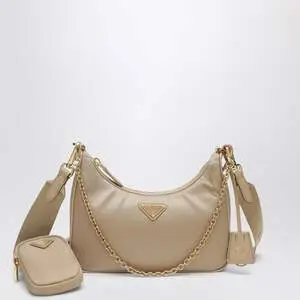 Prada PRADA Re-Edition 2005 Bag In Re-Nylon Cream