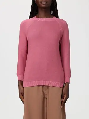 Max Mara WEEKEND MAX MARA Ribbed Cotton Sweater Pink