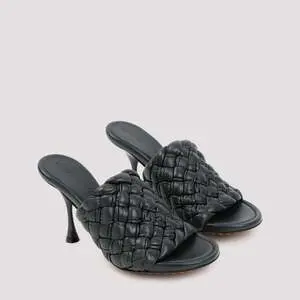 Bottega Veneta Woven Leather High Heel Sandals