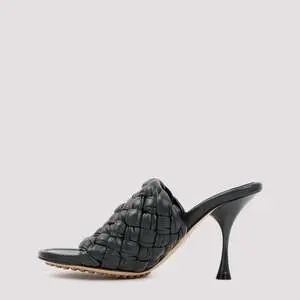 Bottega Veneta Woven Leather High Heel Sandals