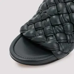 Bottega Veneta Woven Leather High Heel Sandals