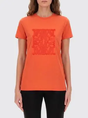 Max Mara Max Mara T-Shirt With Logo Detail Red