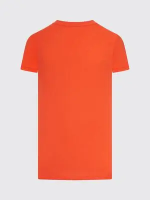 Max Mara T-shirt With Logo Detail - Red