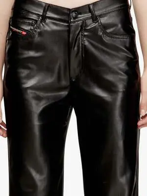 DIESEL® Faux-leather Trousers