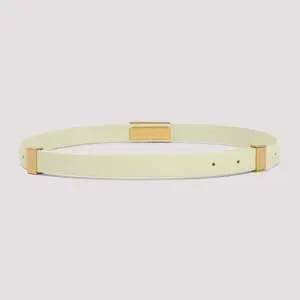 Bottega Veneta Leather Point Lock Belt